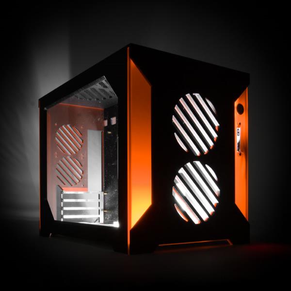 Case Parvum Systems S2.0 Micro-atx Black/orange - Κουτια - cases (PER ...
