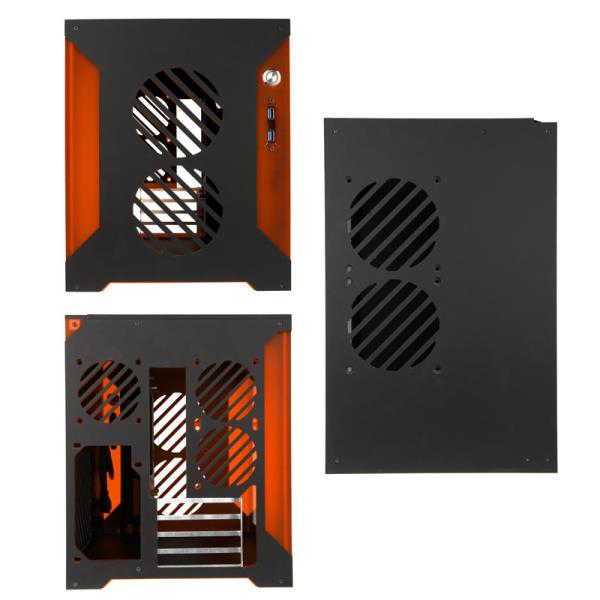 Case Parvum Systems S2.0 Micro-atx Black/orange - Κουτια - cases (PER ...