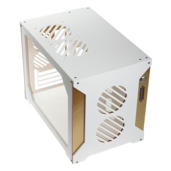Case Parvum Systems S2.0 Micro-atx White/gold - Κουτια - cases (PER.811678)
