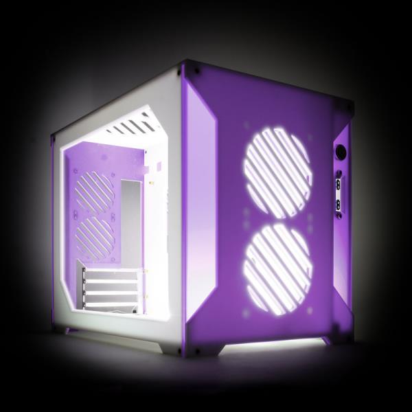 Case Parvum Systems S2.0 Micro-atx White/violet - Κουτια - cases (PER ...