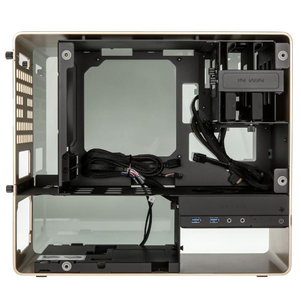 Case IN WIN 901 Design Mini-itx Gold - Κουτια - cases (PER.813158)