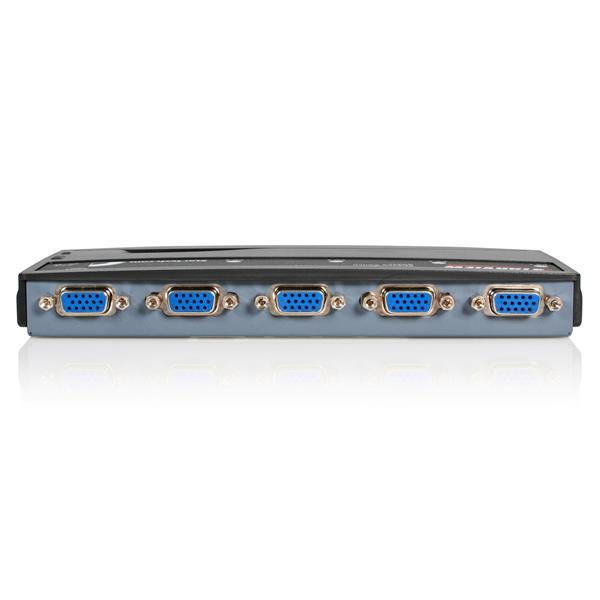 Startech 4-port Ps/2 KVM Switch KIT With Cables Black - Kvm switch (PER ...