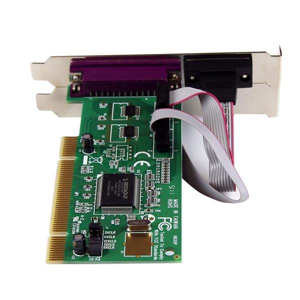 Startech PCI Serial Parallel Combo Card With 16550 Uart - Controller ...