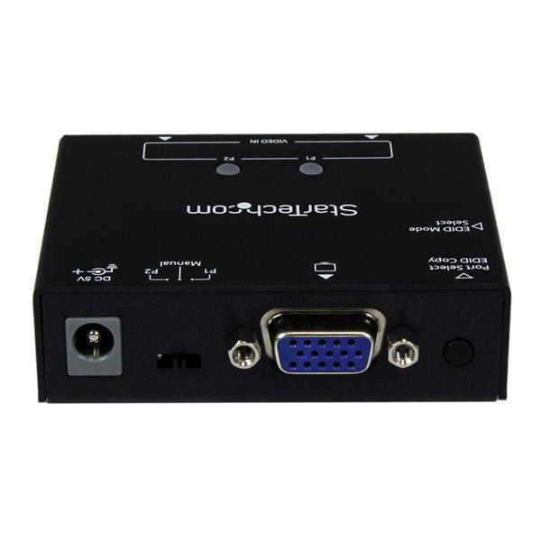 Startech 2-port VGA Auto Switch BOX With Priority Switching AND Edid ...