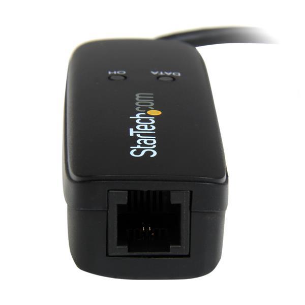 Startech External V.92 56K USB FAX Modem Hardware Based Dial UP Data ...