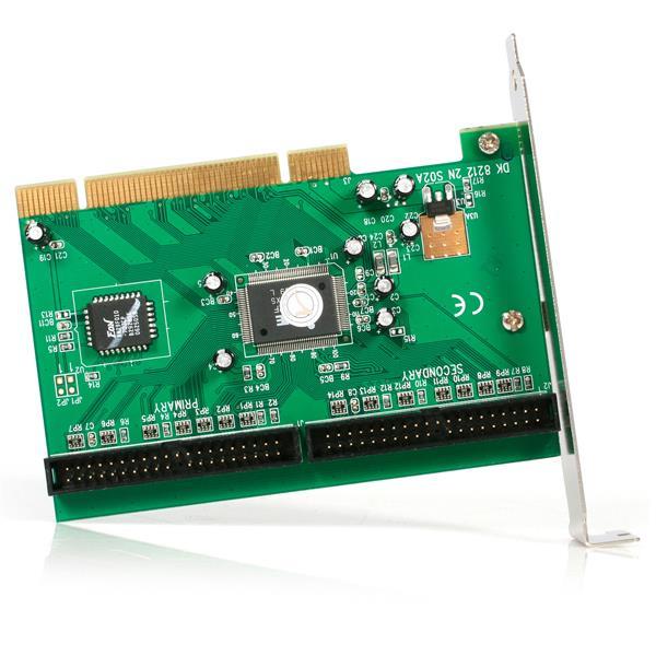 Startech 2-port PCI IDE Controller Adapter Card - Controller card (PER ...