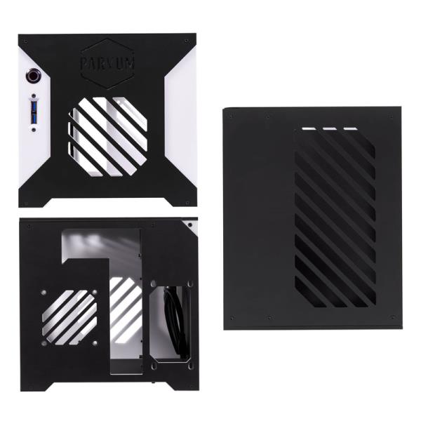 Case Parvum Systems X1.0 Mini-itx Black/white - Κουτια - cases (PER.814956)