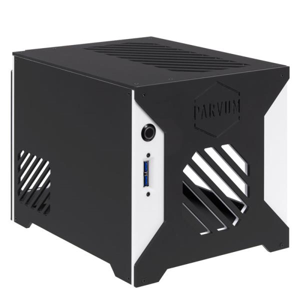 Case Parvum Systems X1.0 Mini-itx Black/white - Κουτια - cases (PER.814956)
