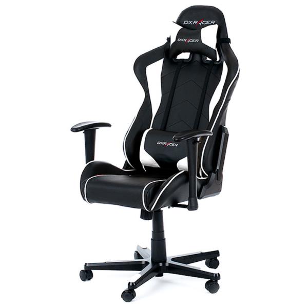 Dxracer Formula Gaming Chair Black / White - Gaming chairs (PER.815089)