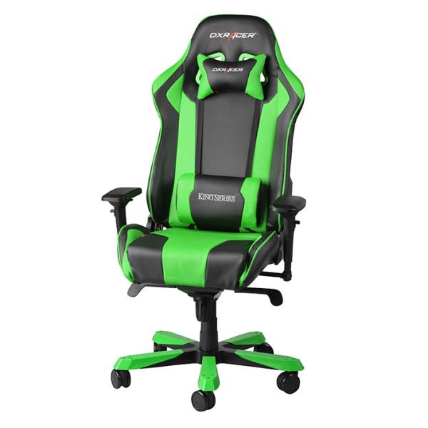 Dxracer King Gaming Chair Black / Green - Gaming chairs (PER.815106)