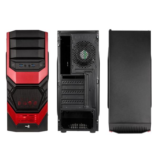 Case Aerocool Cyclops Advance Midi-tower RED Window - Κουτια - cases ...