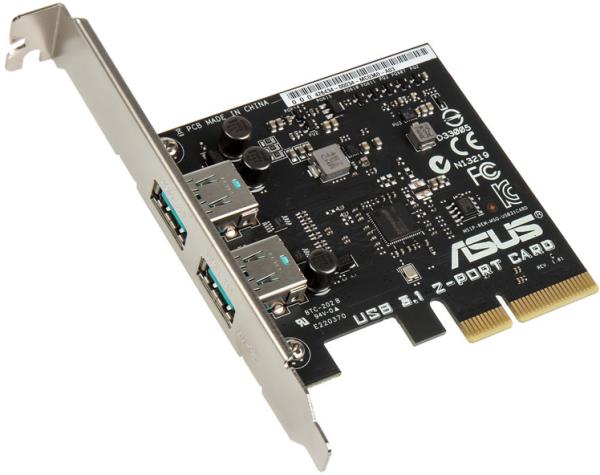 Asus USB 3.1 Dual Type-a Pcie Card - Controller card (PER.816867)