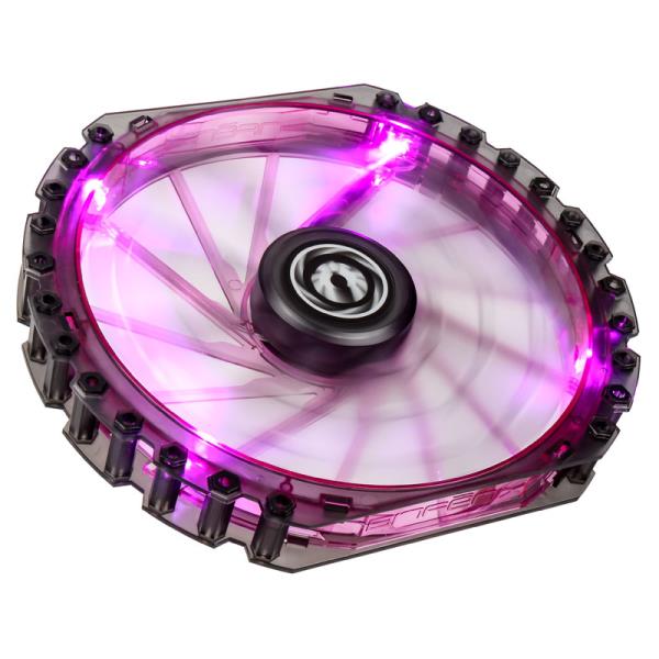 Bitfenix Spectre PRO 230mm FAN Purple LED - Black - Ανεμιστηρας κουτιου ...