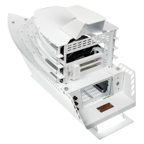 Case Lian LI Pc-y6w Odyssey Yacht Mini-itx Case - White - Κουτια ...