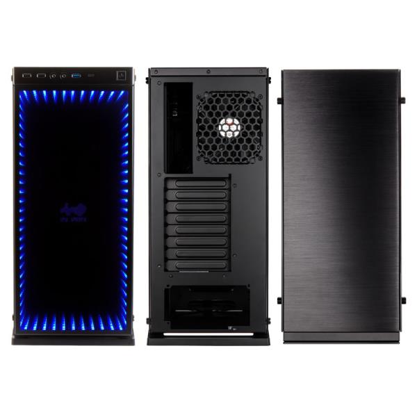 Case IN WIN 805 Infinity Midi Tower Black - Κουτια - cases (PER.817551)