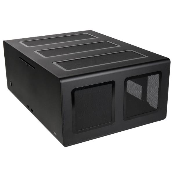 Case Streacom F12c Chassis Htpc With Optical & USB Aluminium Black ...