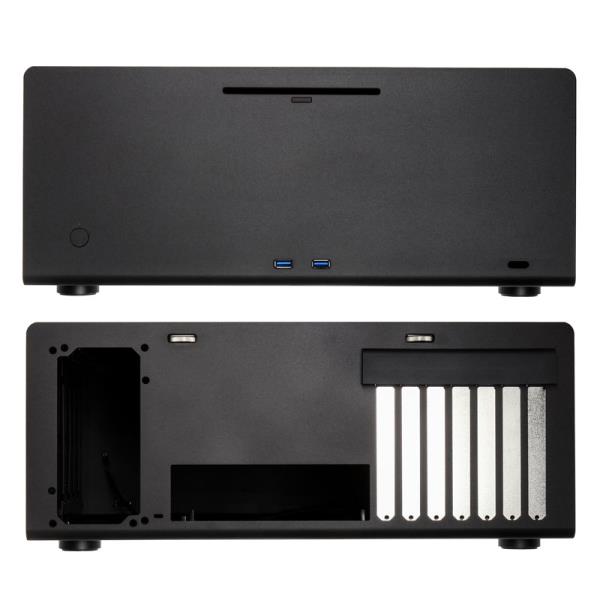 Case Streacom F12c Chassis Htpc With Optical & USB Aluminium Black ...