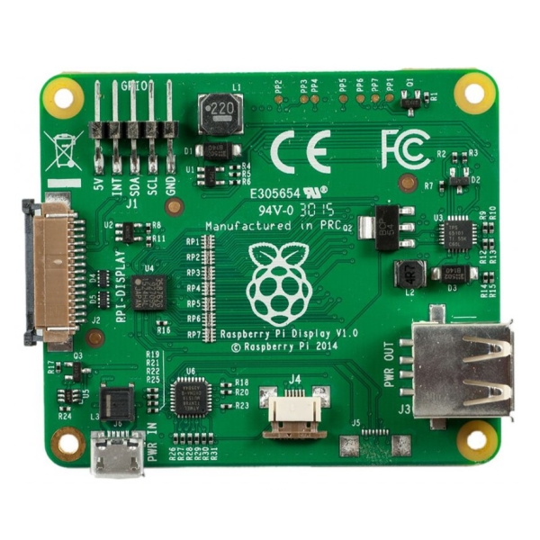 Raspberry PI 3 Official 7'' Touchscreen Display - Raspberry (PER.817964)