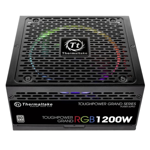 PSU Thermaltake Tpg-1200f1fap Toughpower Grand RGB 1200w Modular 80 Plus Platinum - Τροφοδοτικο ...