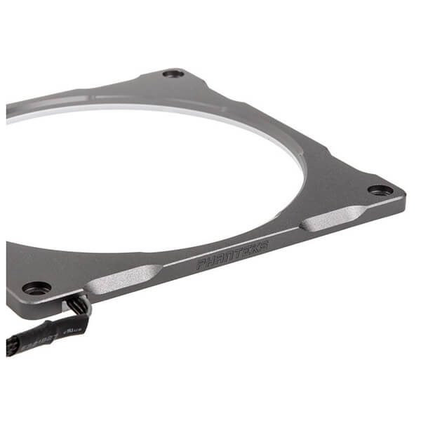Phanteks Halos LUX 140mm RGB LED FAN Frame Aluminum Anthracite Grey ...
