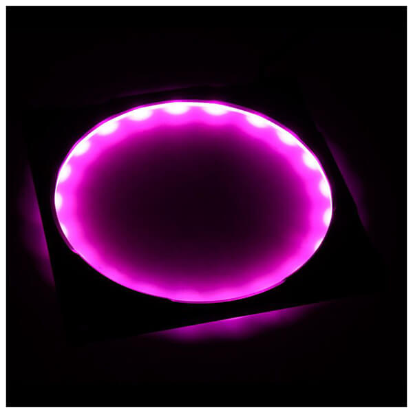 Phanteks Halos LUX 140mm RGB LED FAN Frame Aluminum Anthracite Grey ...