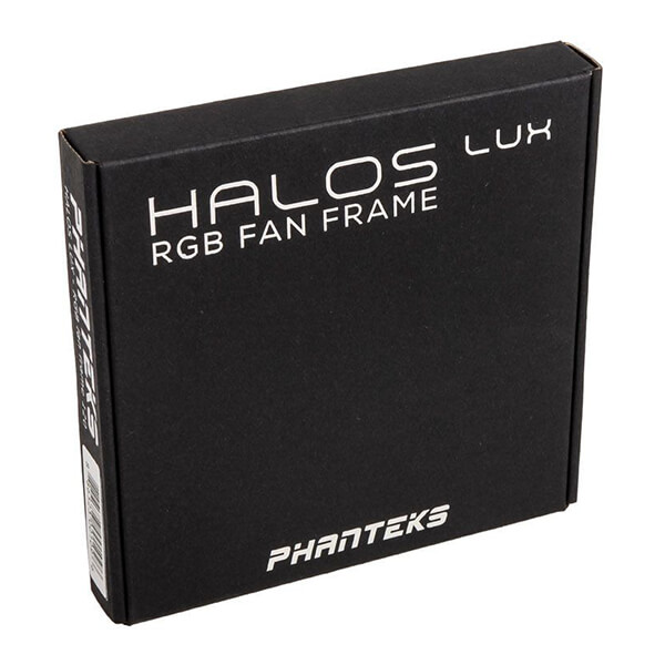 Phanteks Halos LUX 140mm RGB LED FAN Frame Aluminum Anthracite Grey ...