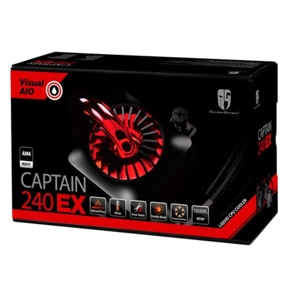 Deepcool Captain 240 EX Liquid CPU Cooler - Υδροψυξη (PER.818659)