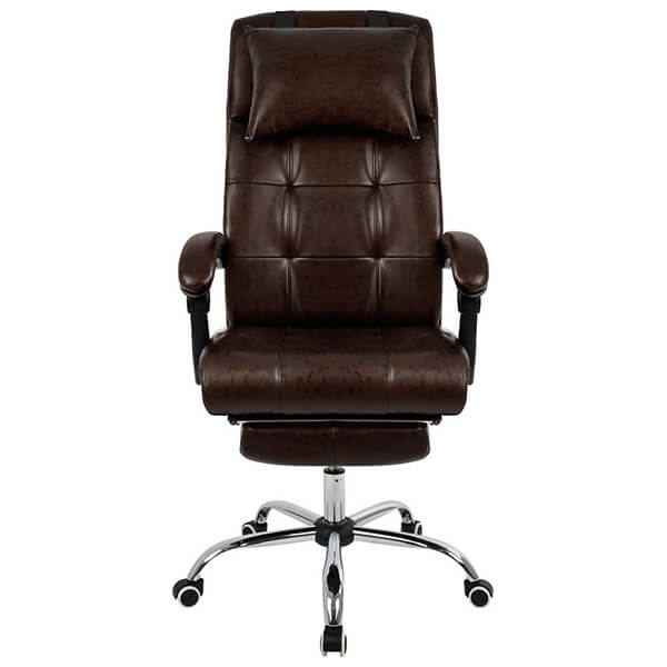 Πολυθρονα Γραφειου Hm1057.09 Synchro Καφε PU - Office chairs (PER.819499)