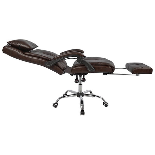 Πολυθρονα Γραφειου Hm1057.09 Synchro Καφε PU - Office chairs (PER.819499)