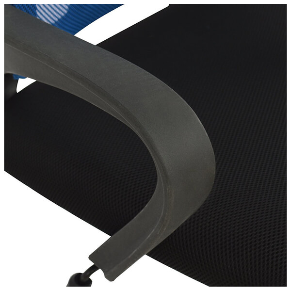 Καρεκλα Γραφειου Ποδι Χρωμιου Bristone Μπλε Hm1058.06 - Office chairs ...
