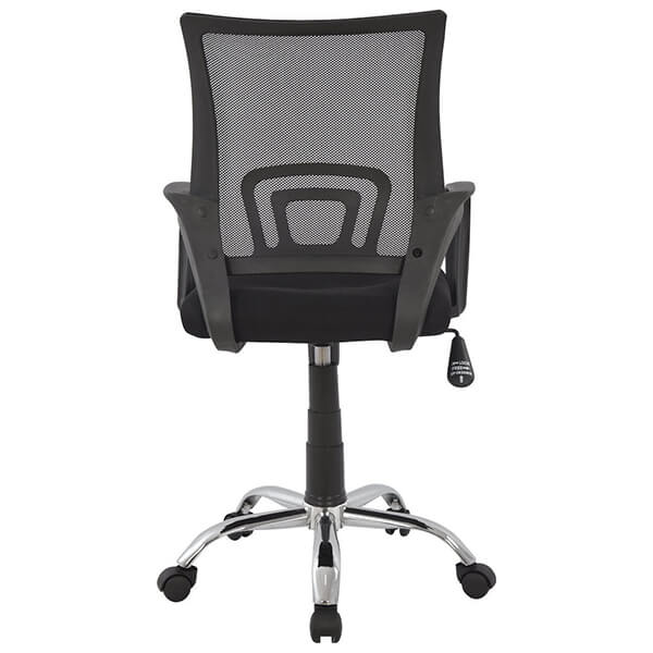 Καρεκλα Γραφειου Ποδι Χρωμιου Bristone Μαυρη Hm1058.01 - Office chairs ...