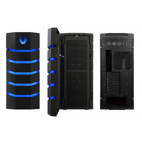 Case Bitfenix Colossus Red/blue LED Black - Κουτια - cases (PER.911420)