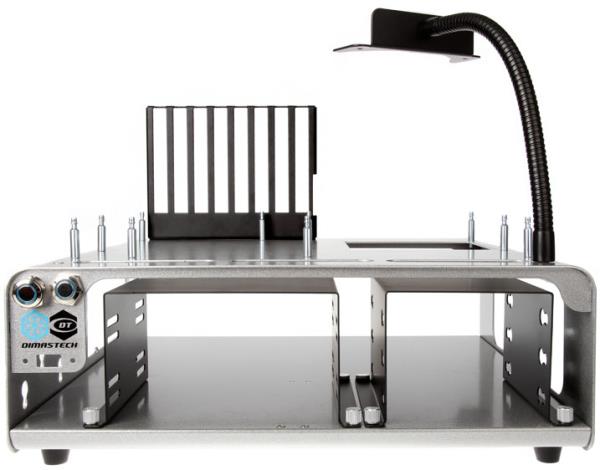 Dimastech Bench Table Mini Metallic Grey - Κουτια - cases (PER.911431)
