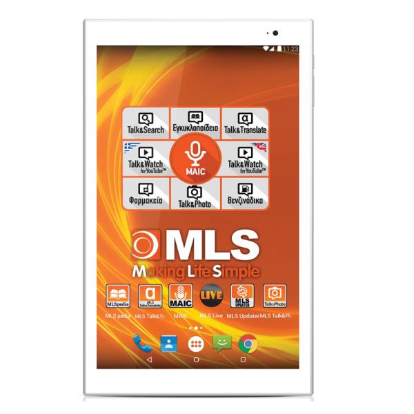 Tablet MLS Spin 10.1'' IPS Octa Core 16gb Wifi BT Android 6.0 White ...