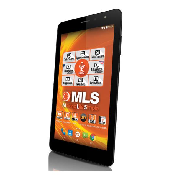 Tablet MLS Seven 3G 7'' IPS Quad Core 8GB 3G Wifi BT Android 6 Black ...