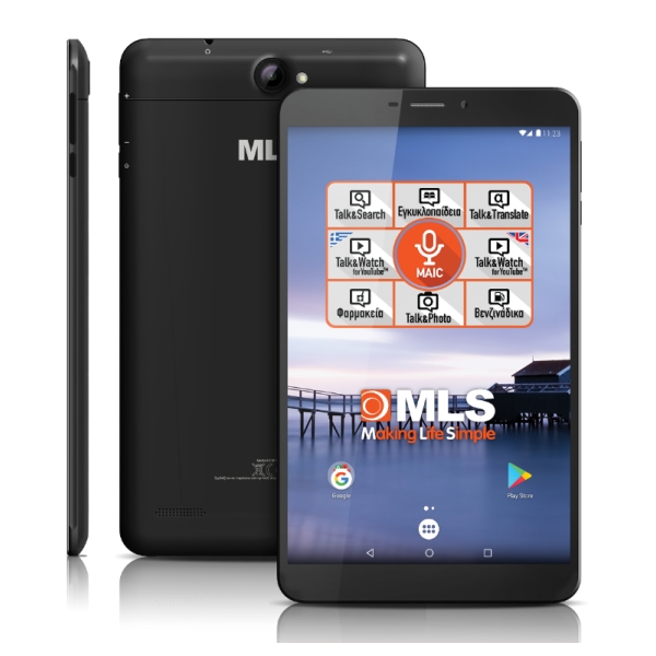 Tablet MLS Iqtab Novel 3G 8'' IPS 16gb Quad Core Wifi BT GPS Android 5. ...