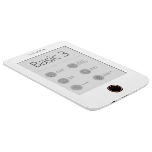 Pocketbook Basic 3 6'' E-ink Carta Ereader Wi-fi White - Ereader (PER ...