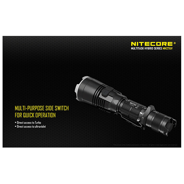 Φακος LED Nitecore Multi Task Hybrid Mh27uv - Φακοι (PER.921352)