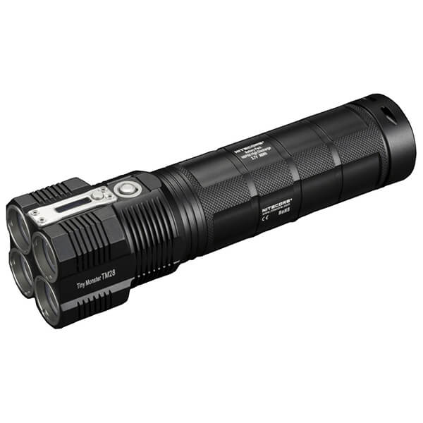 Φακος LED Nitecore Tiny Monster Tm28 6000lm + 4ximr18650 + Prot. Board ...