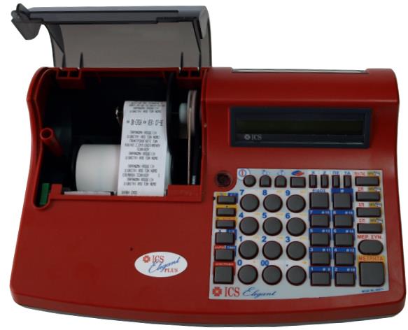 Ταμειακη Μηχανη ICS Elegant Plus RED - Ταμειακες μηχανες (PER.937083)