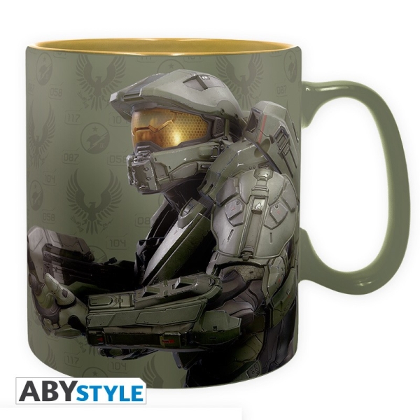 Halo - Gift BOX MUG + Keychains + Badges Halo - Gadgets koyzinaς (PER ...