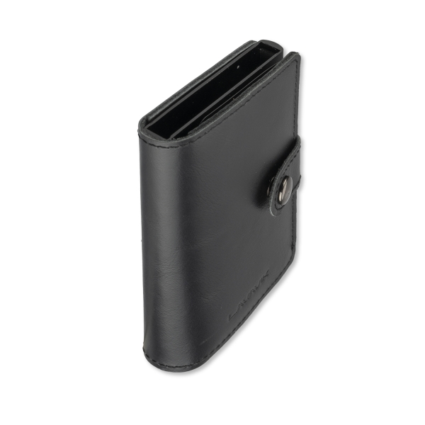 Lavavik Anti-rfid NFC Wallet With Buckle Black - Office gadgets (PER ...