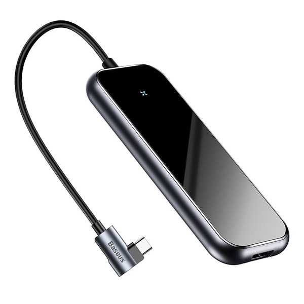 Baseus Multifunctional HUB Type-c TO 4X USB 2.0 Grey - Usb hub (PER.940223)