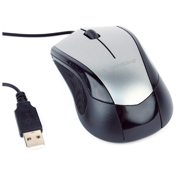 Gembird Mus-3b-02-bg Optical Mouse Black/space Grey - Ποντικια (PER.941618)