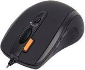 A4tech Wired Mouse N-70fx V-track Padless Black USB - Ποντικια (PER.942557)