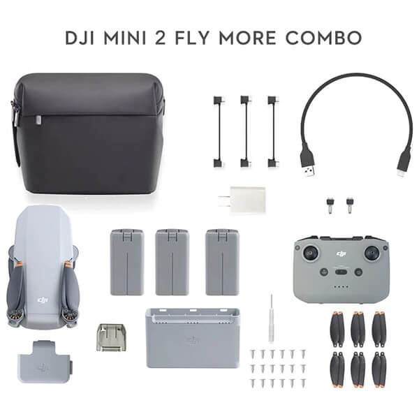 DJI Mavic Mini 2 FLY More Combo - Drone (PER.943200)