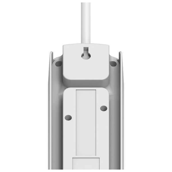 Hama 223054 Power Strip, 5-way, Surge Voltage Protection, Switch, Wall ...