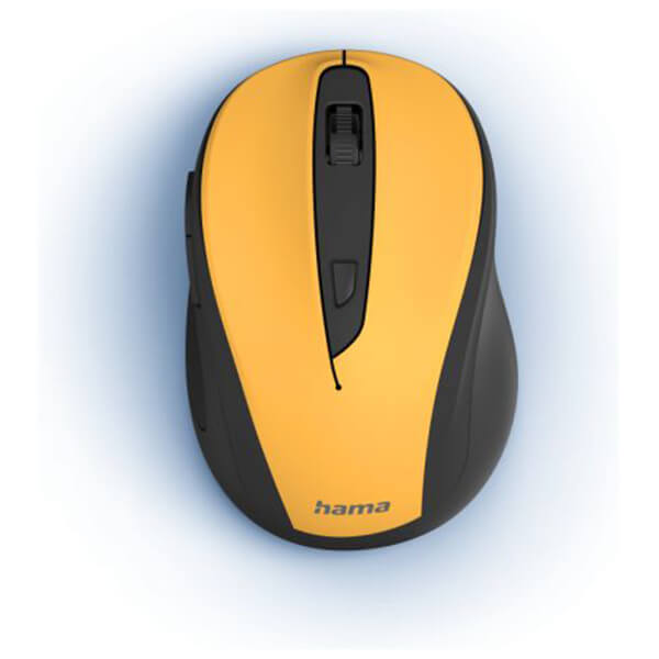 Hama 173029 Mw-400 V2 Optical 6-button Wireless Mouse, Ergonomic, Usb ...
