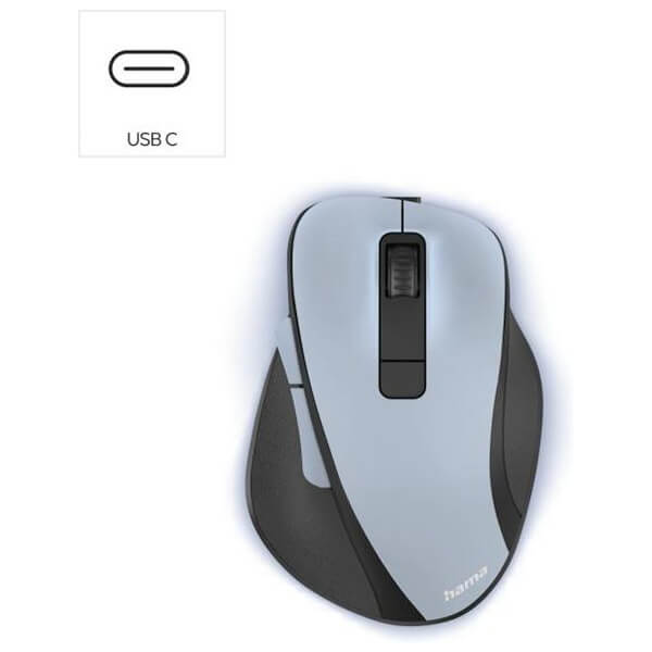 Hama 173034 Mw-500 Recharge Optical 6-button Mouse, Rechargeable ...