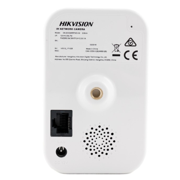 Hikvision Ds-2cd2455fwd-iw28 Camera IP Cube 5MP 2.8mm IR 10M Wifi - Ip ...